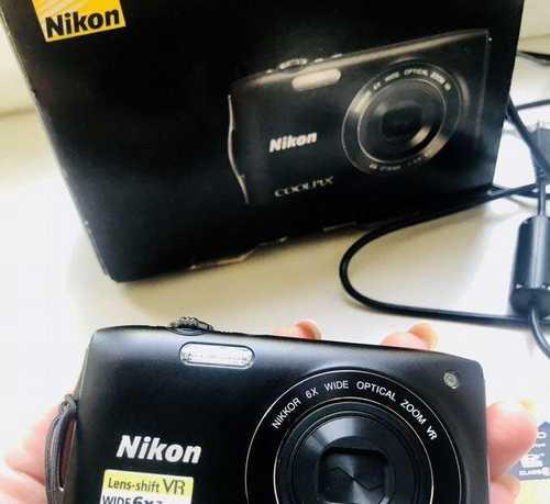 Цифровой фотоаппарат Nicon coolpix s3300