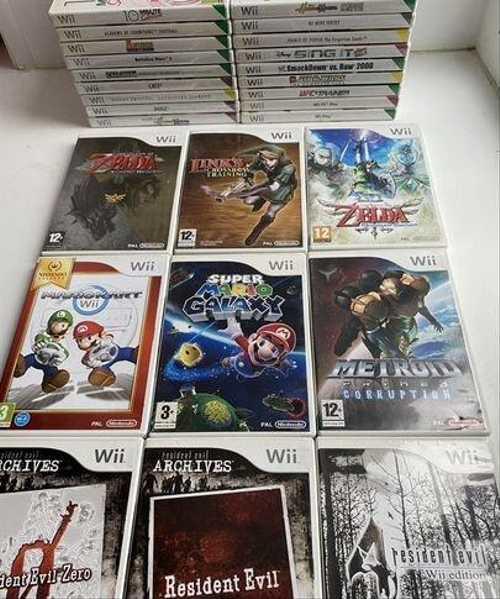 Лицензионные диски Nintendo Wii (PAL)