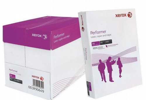Офисная бумага a4 белая Xerox Performer