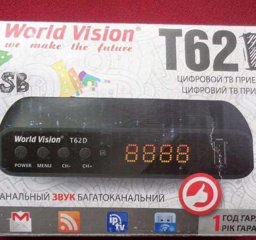 Тв приставка World Vision T62D