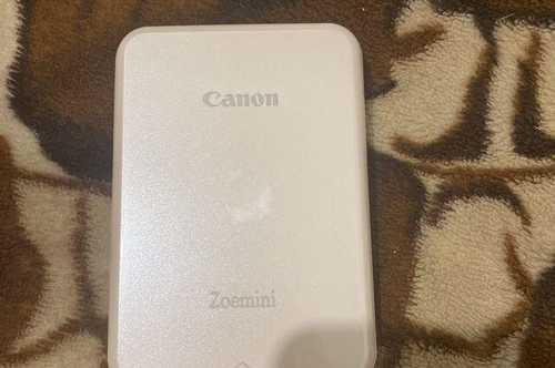 Фотоаппарат моментальной печати canon zoemini