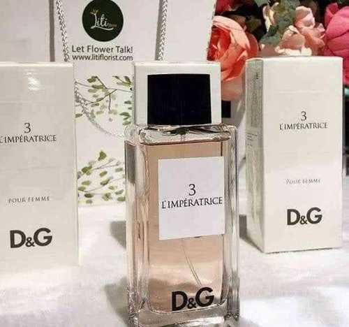 Dolce gabbana 3 l imperatrice 100 мл С доставкой