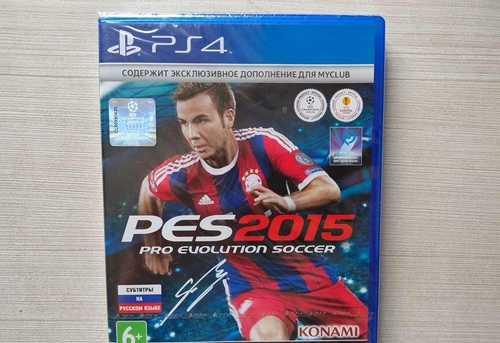 PES 2015 PS4(rus) новый в пленке