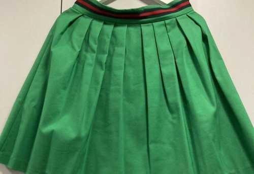 Зелёная юбка фирмы lusio