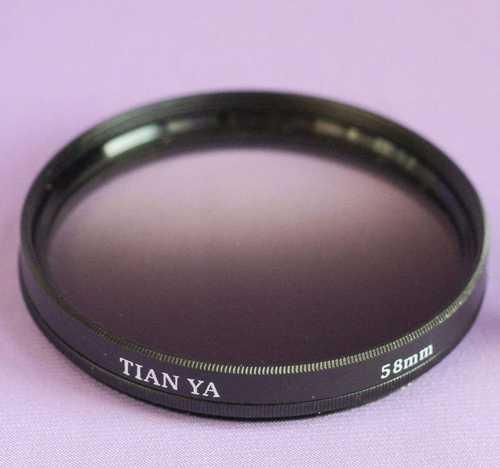 Фильтр TianYa 58mm градиентный серый