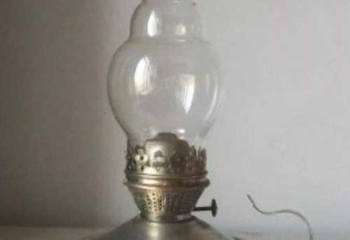 Керосиновая лампа старинная СССР армейская