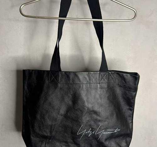 Кожаная сумка Yohji Yamamoto leather bag