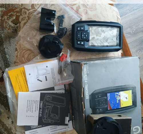Эхолот garmin striker plus 4  transducer