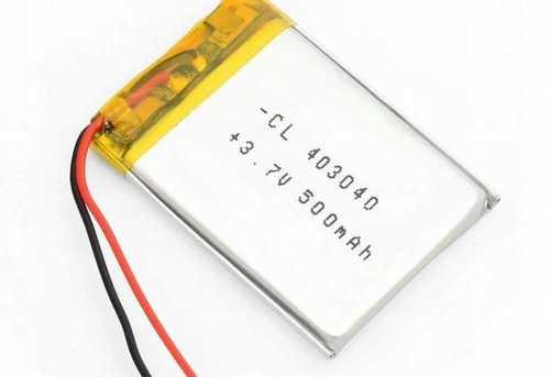 Аккумулятор Li-pol 40*30*403,7V480mAh