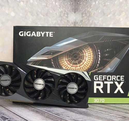 Видеокарта RTX 3070 gigabyte gaming OC 8gb