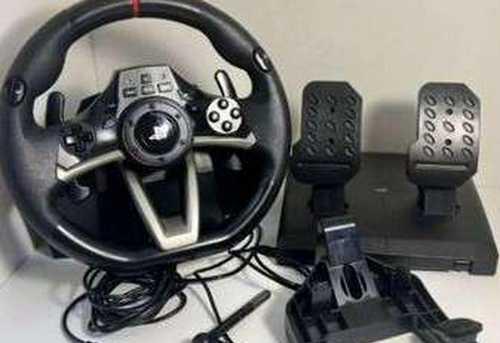 Игровой руль hori racing wheel apex для PC/PS4/PS3