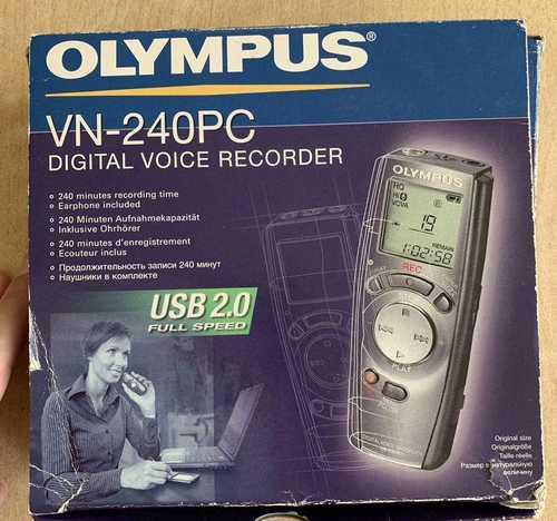 Диктофон olympus vn-240