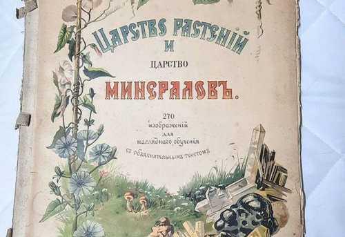 Книга царство растений и мин. 1896 г