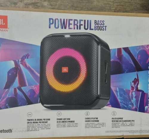 JBL partybox encore essential, 100Вт, новая