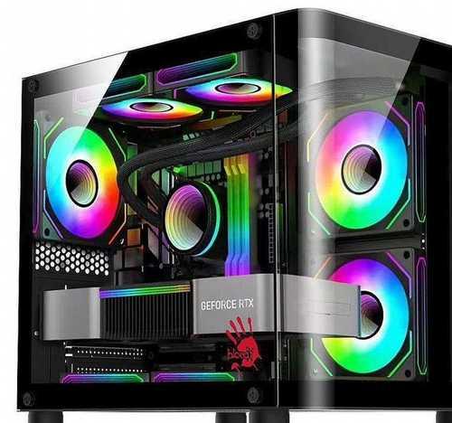 Корпус bloody BD-CC104 черный mATX