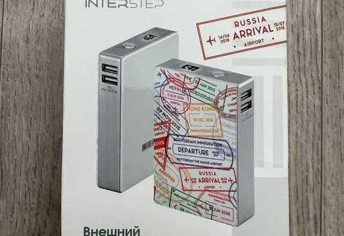 Внешний аккумулятор power bank interstep