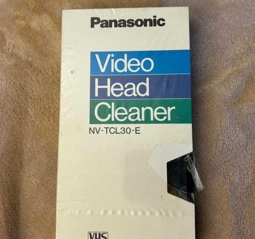 Чистящая кассета vhs panasonic