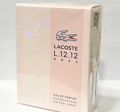 Lacoste L.12.12 Rose eau de parfum новые оригинал