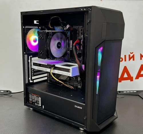 Мощный игровой/core i7/RTX 4060 ti/16 ddr4/рассроч