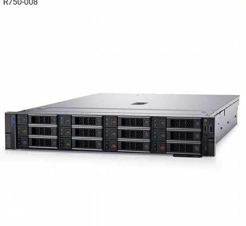 Сервер Dell PowerEdge R750 3.5" Rack 2U, R750-008