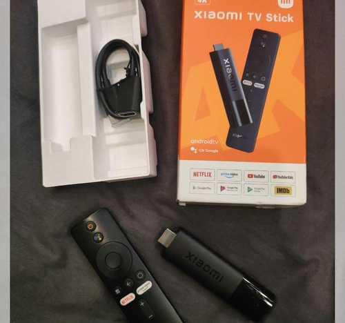 Тв приставка Xiaomi mi tv stick 4k