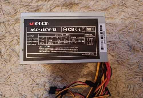 Блок питания 400Вт Accord ACC-400W-12