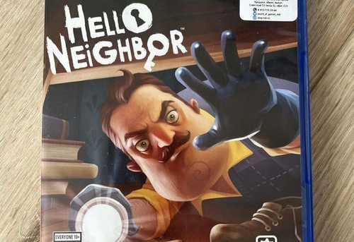 Диск на ps4 hello neighbor