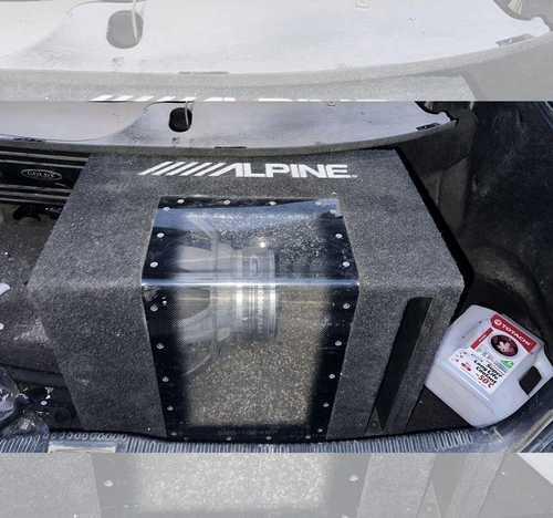 Продам сабвуфер alpine 800w