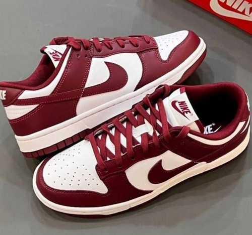 Кроссовки nike dunk lowred team оригинал