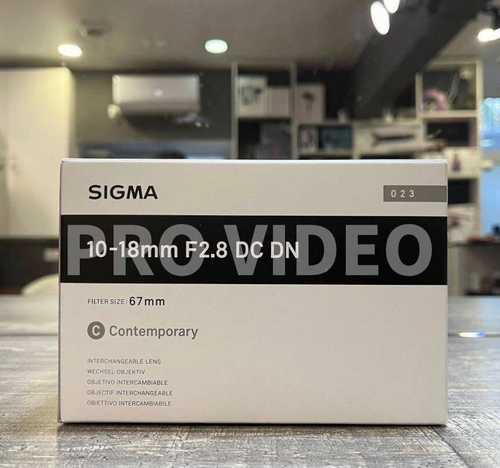 Sigma 10-18mm f/2.8 DC DN Contemporary L-Mount