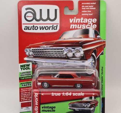 1962 Chevy Impala Hardtop Auto World 1:64