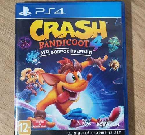 Игра ps4 crach bandiccoot 4