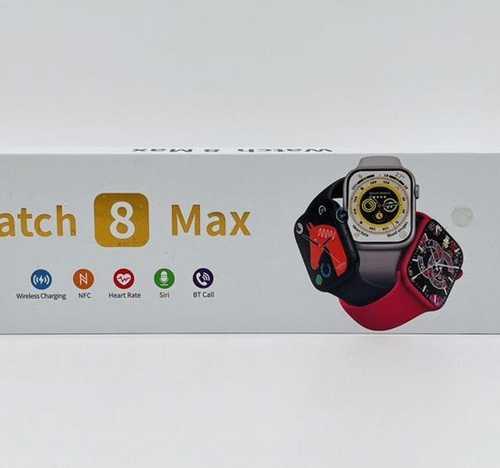 Часы Apple Watch 8 (серебристые) А730