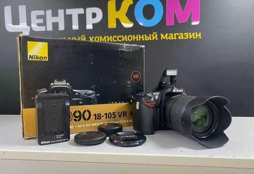 Зеркальный фотоаппарат Nikon D90 18-105 VR Kit