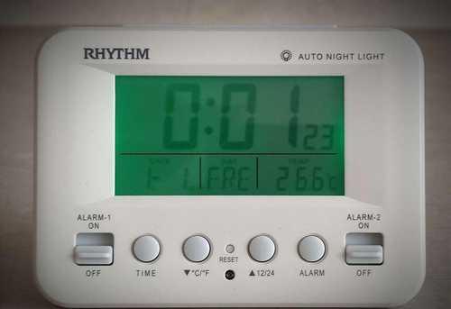 Настольные электронные часы Rhythm
