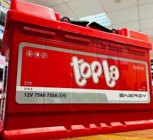 Аккумулятор 75 Ач Topla Energy 750 A