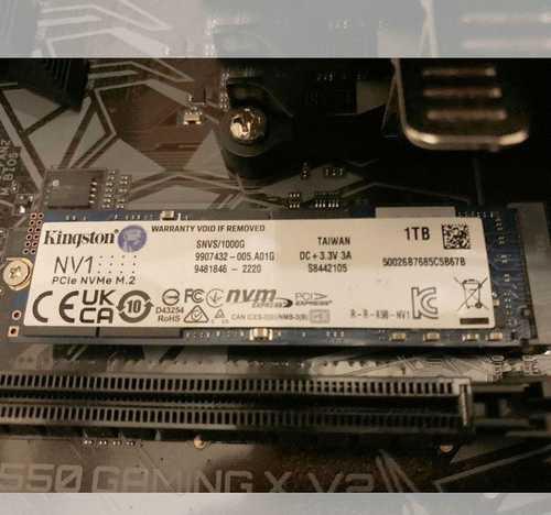 SSD M2 NVMe 1Tb Kingston