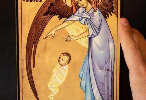 Икона в детскую "Ангел Хранитель"