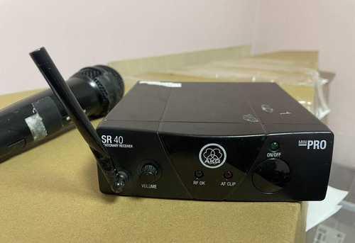 Akg wms 40 mini радиомикрофон радиосистема