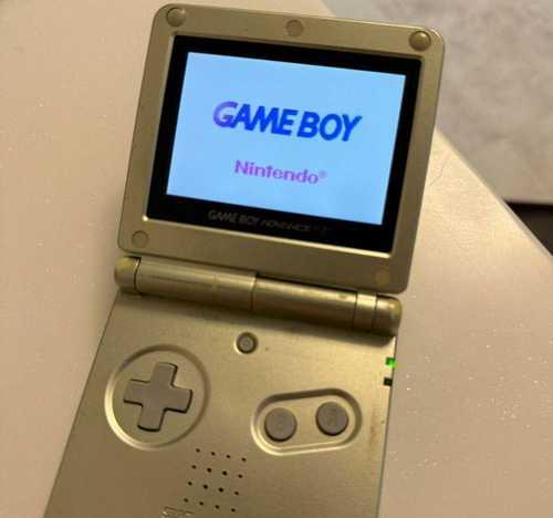 Портативная игровая приставка gameboy advance sp