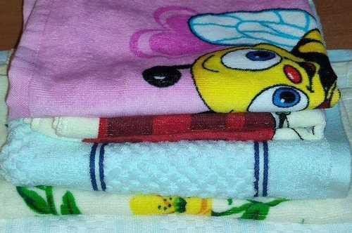 Новые махровые полотенца