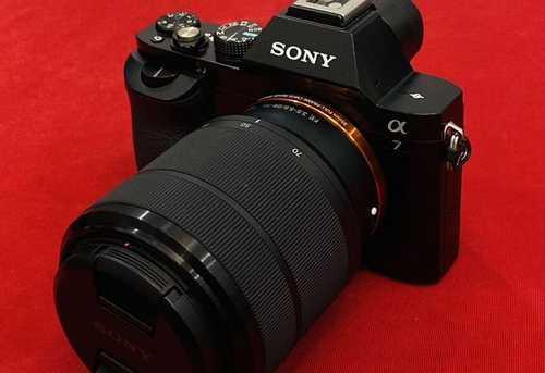 Sony a7 kit 28-70mm (пробег 6000 кадров)
