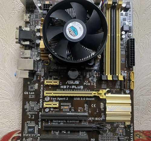 Asus h87-plus+i5-4570+8gb