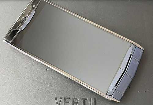 Vertu New Signature Touch Pure Navy Alligator, 4/64 ГБ