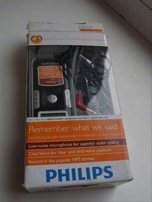 Диктофон Philips 4Гб