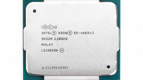 Процессор Xeon E5-4669v3 18-ядер 2.1-2.9GHz 2011-3