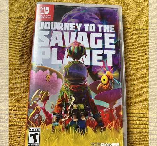 Nintendo switch. Journey to the savage planet