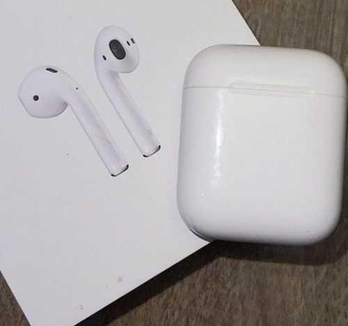 Наушники airpods 1 кейс   1 правый наушник