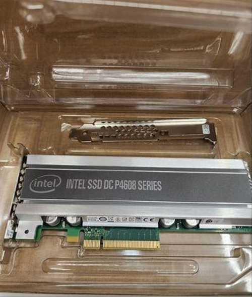 Новые SSD Intel P4608 DC 6.4 Gen3 x8
