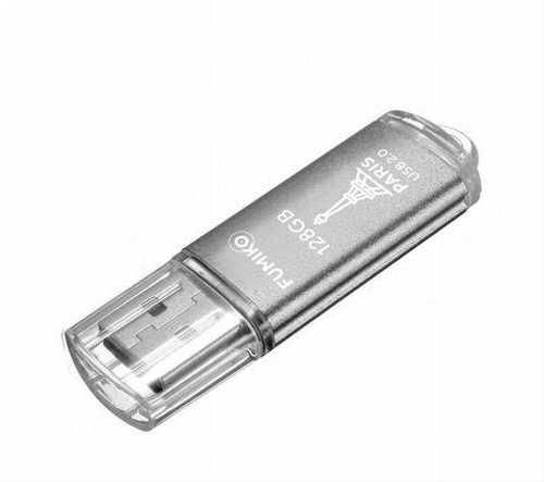 Флешка Fumiko Paris 128GB сереб. USB 2.0 (Новая)